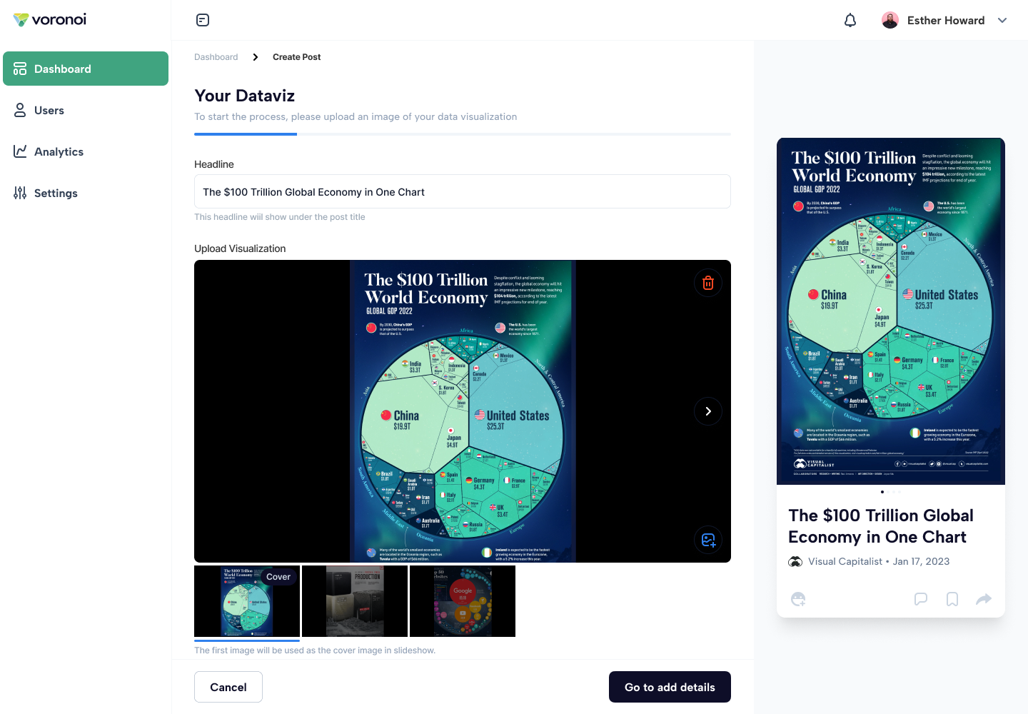 Slideshows: A Step-by-Step Guide - Voronoi by Visual Capitalist